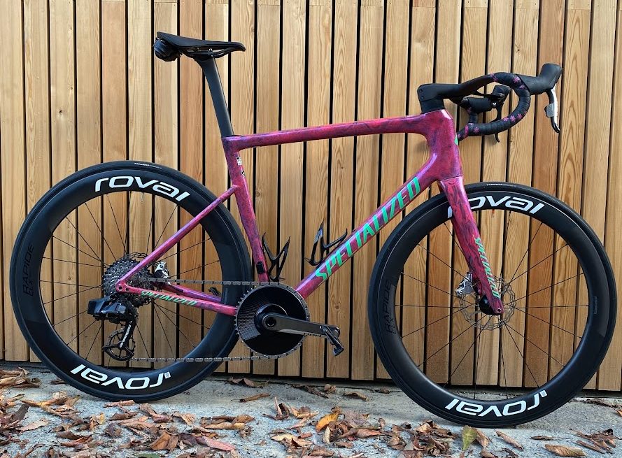 Vélo de Route Specialized Tarmac SL8 Pro GLOSS CARBON / METALLIC VIVID ...